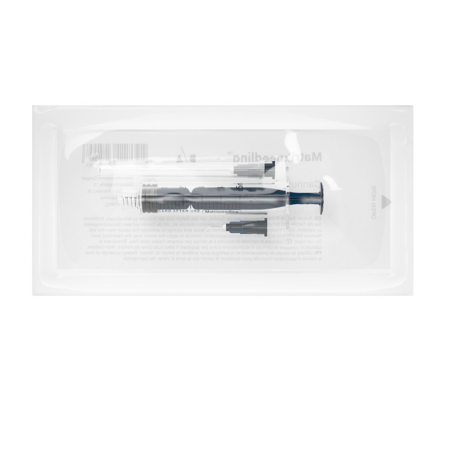 Cannula Set – Steriles Collect & Apply Kit für Serum & PRP